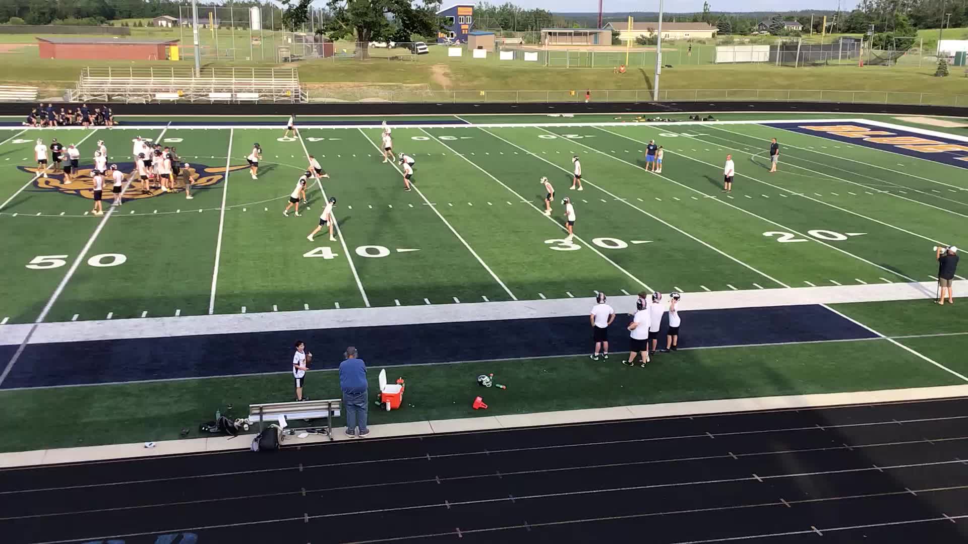 Gaylord 7 v 7 - Calvin Cosby highlights - Hudl