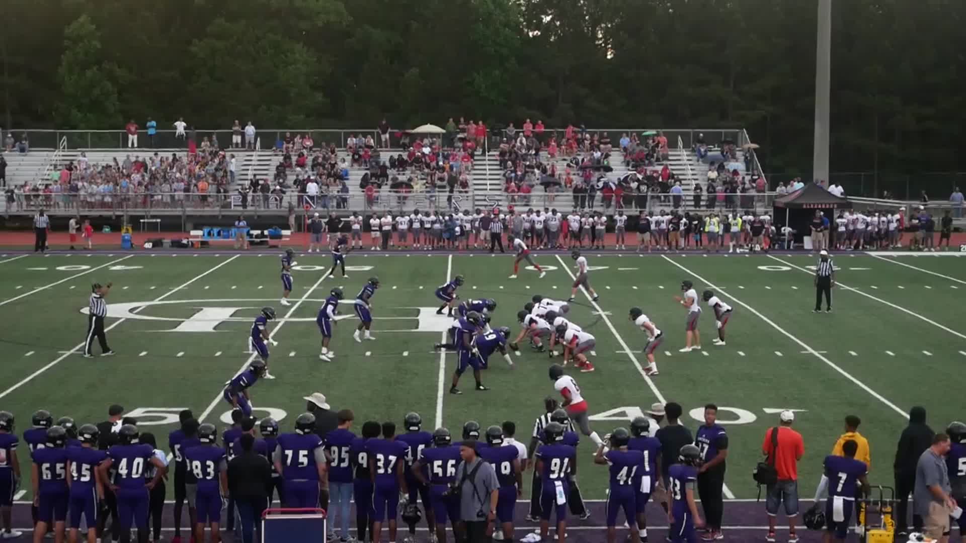 Alexander spring game and padded camp - Oka Kouassi highlights - Hudl