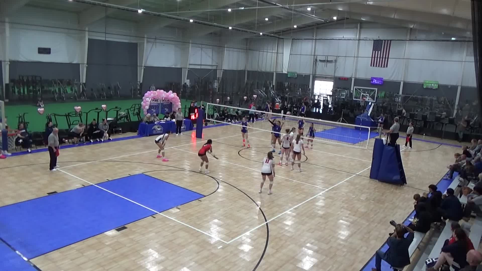 Watch "Serve Receive and Serving. Liv does a great job hitting her ...