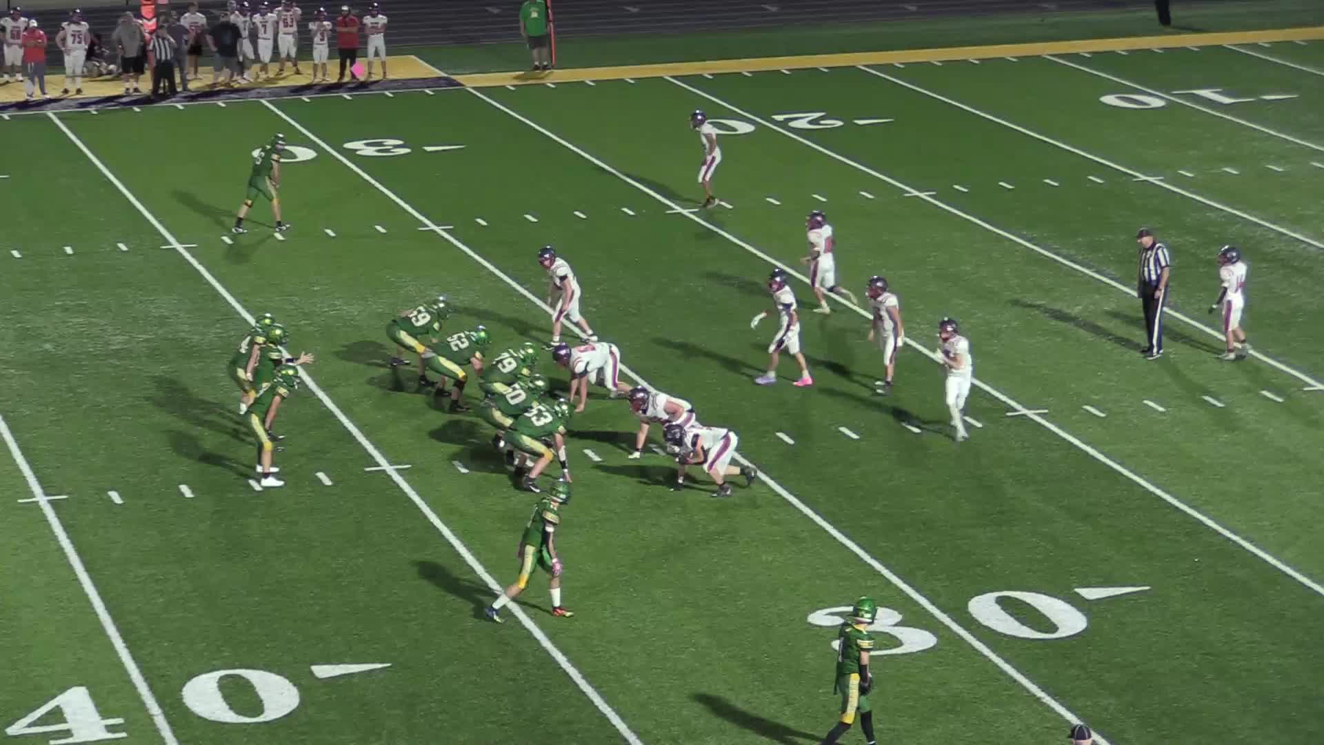 DCHS vs. Petersburg High School - Landon Thomas highlights - Hudl