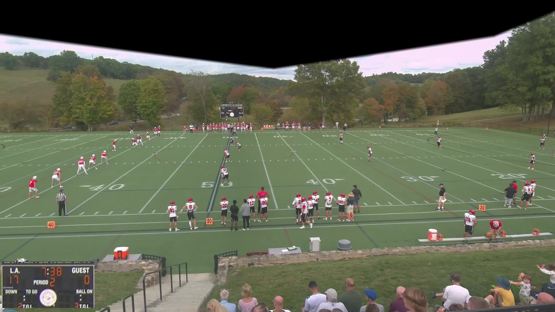Lawrence Academy - Sean Clack highlights - Hudl