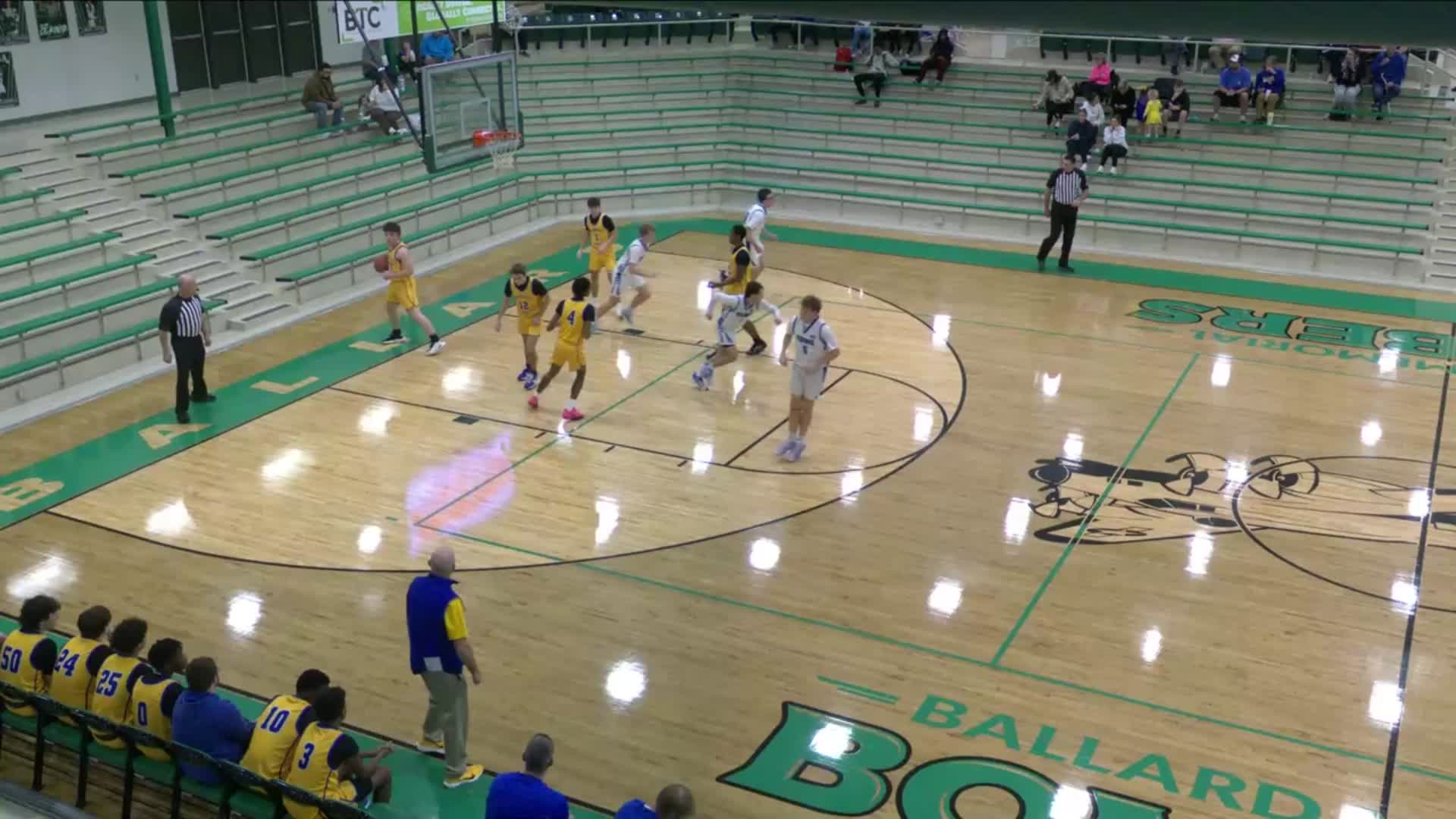 Rebound transition Score - Michael J Popham highlights - Hudl