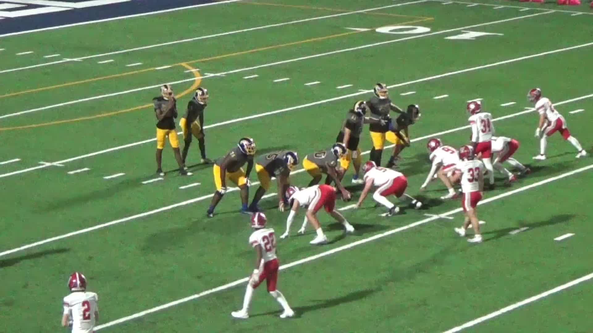 Sack VS Samuell High School - Joseph Melendi highlights - Hudl