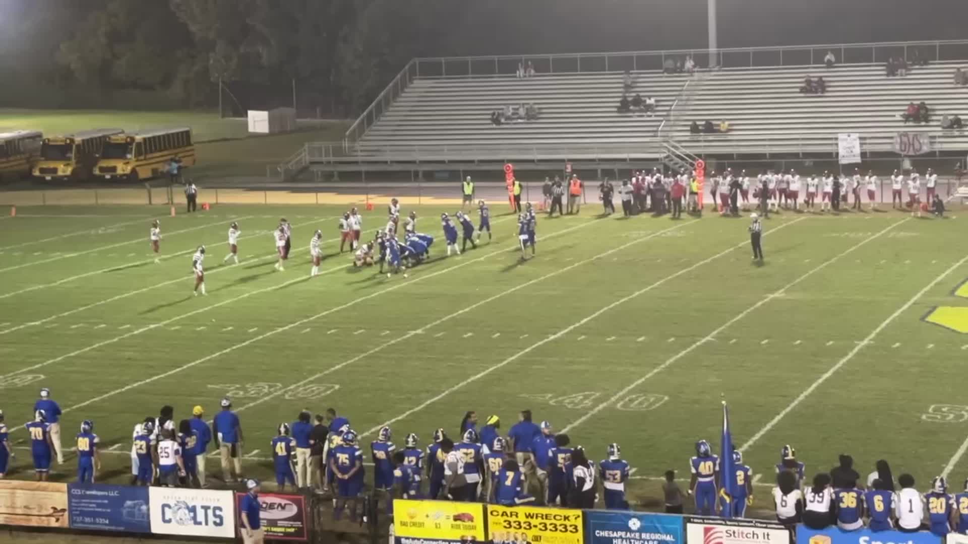 10 yard run vs Grassfield high school - Trystan Mack highlights - Hudl