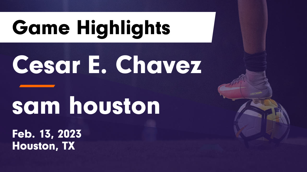 Cesar E. Chavez vs sam houston Game Highlights - Feb. 13, 2023 - Chavez ...