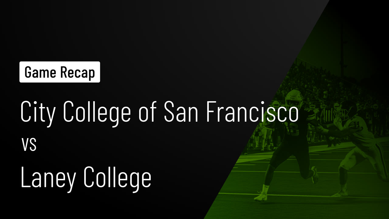 CCSF RAMS FOOTBALL | College Sports | Home | Hudl