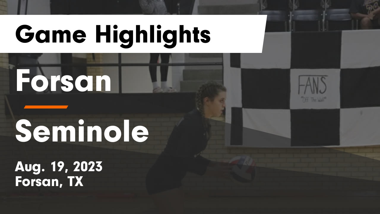Forsan (TX) High School Sports - Football, Basketball, Baseball ...