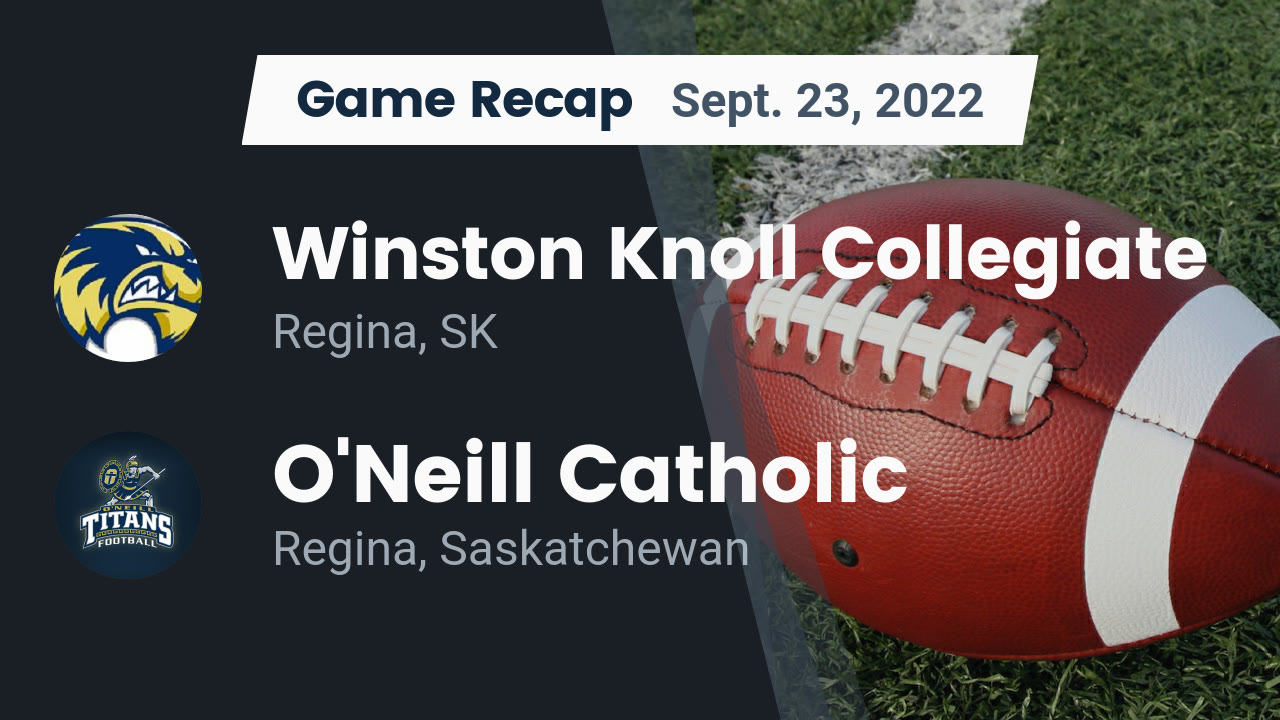 Recap: Winston Knoll Collegiate vs. O'Neill Catholic 2022 - Winston ...
