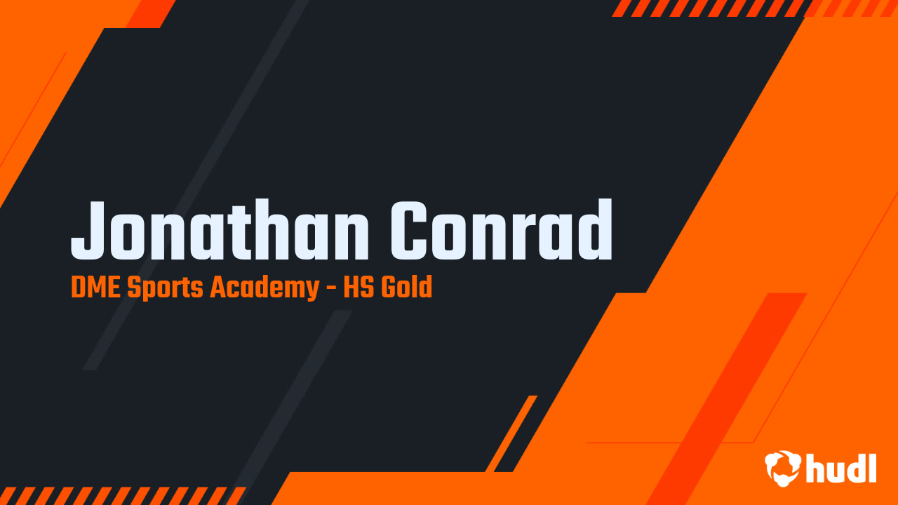 Jonathan Conrad - DME Sports Academy highlights - Hudl
