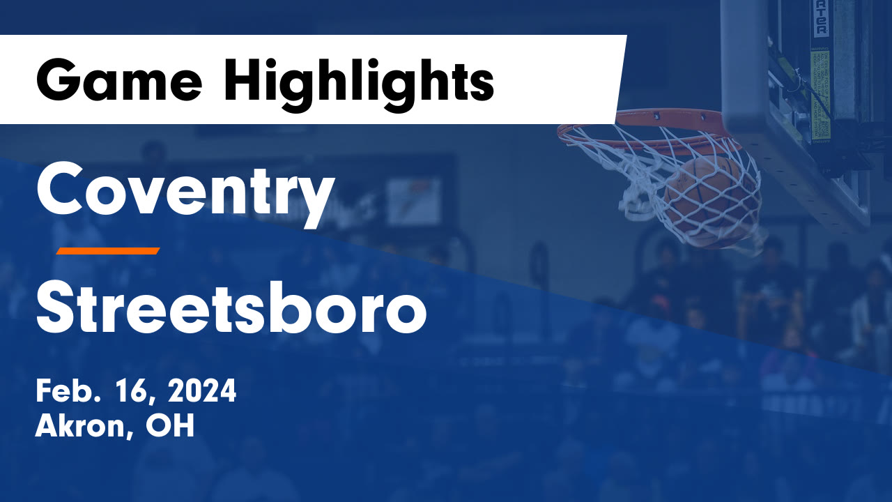 Coventry High School | High School Sports | Home | Hudl