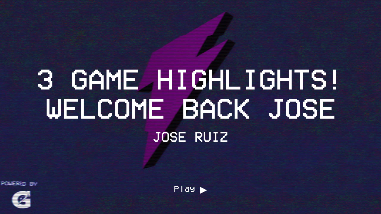 3 game highlights! Welcome back Jose - Jose Ruiz highlights - Hudl