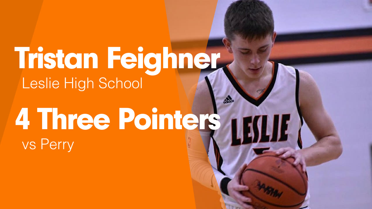 4 Three Pointers vs Perry - Tristan Feighner highlights - Hudl