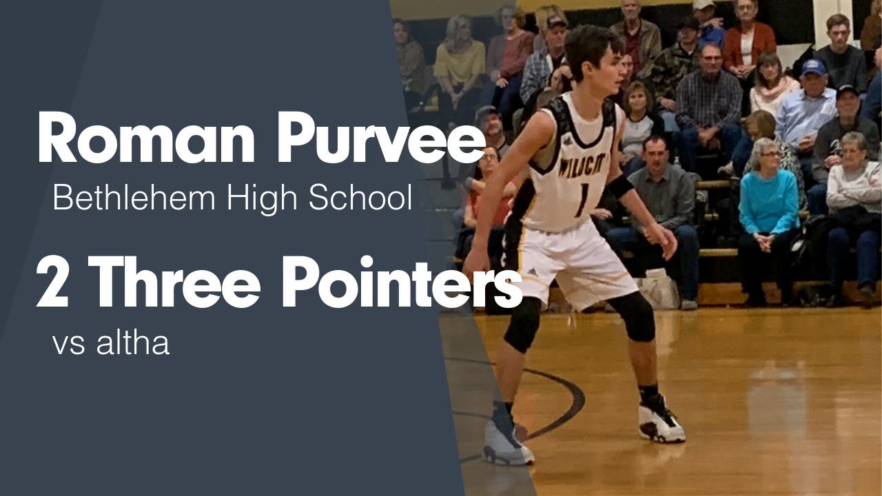 2 Three Pointers vs altha - Roman Purvee highlights - Hudl