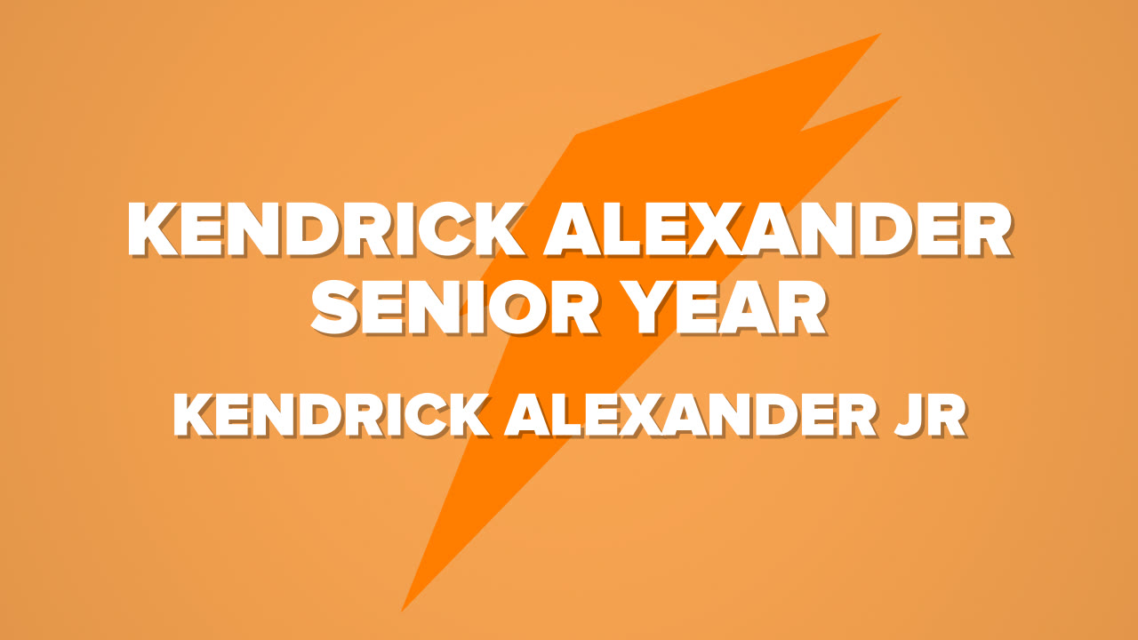 Kendrick Alexander Senior Year - Kendrick Alexander jr highlights - Hudl