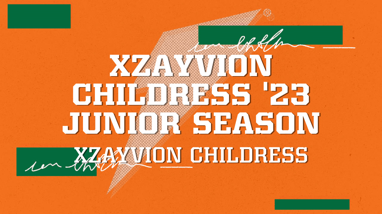 Xzayvion Childress '23 Junior Season - Xzayvion Childress highlights - Hudl