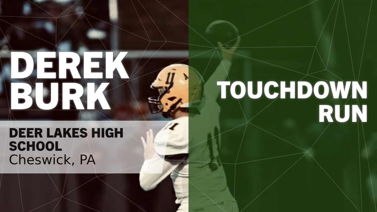 Touchdown Run vs Burrell - Derek Burk highlights - Hudl