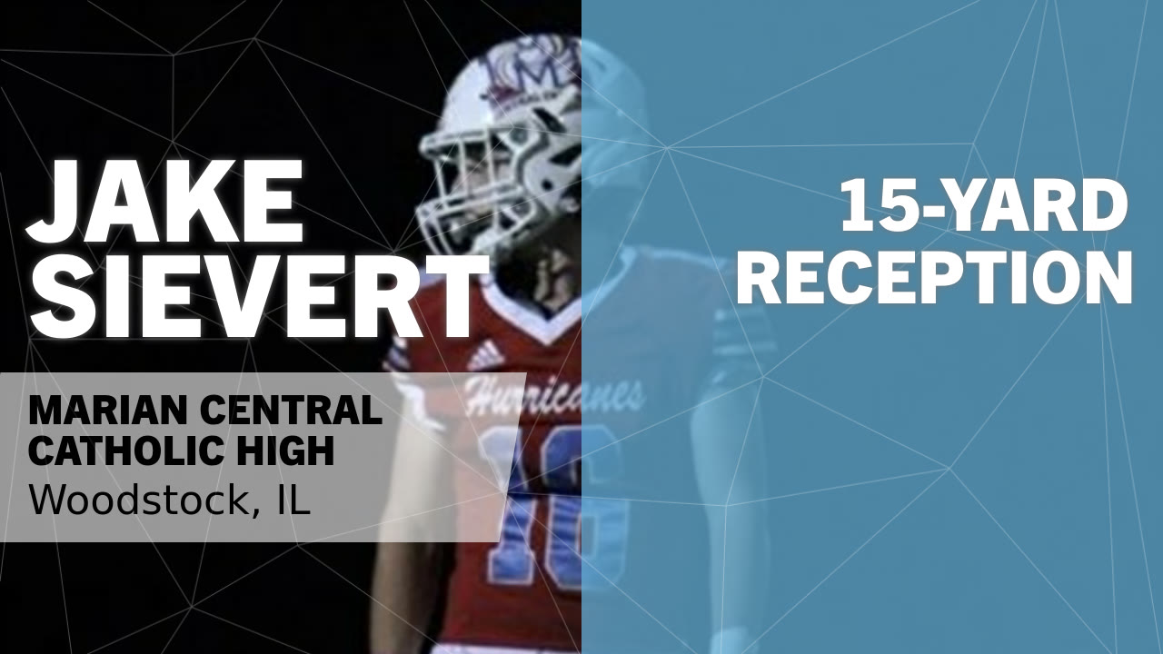 15-yard Reception vs Aurora Christian - Jake Sievert highlights - Hudl