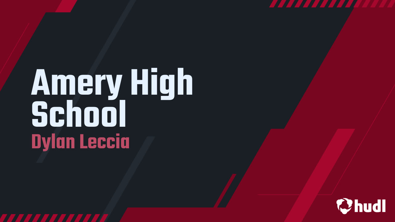 Amery High School - Dylan Leccia highlights - Hudl