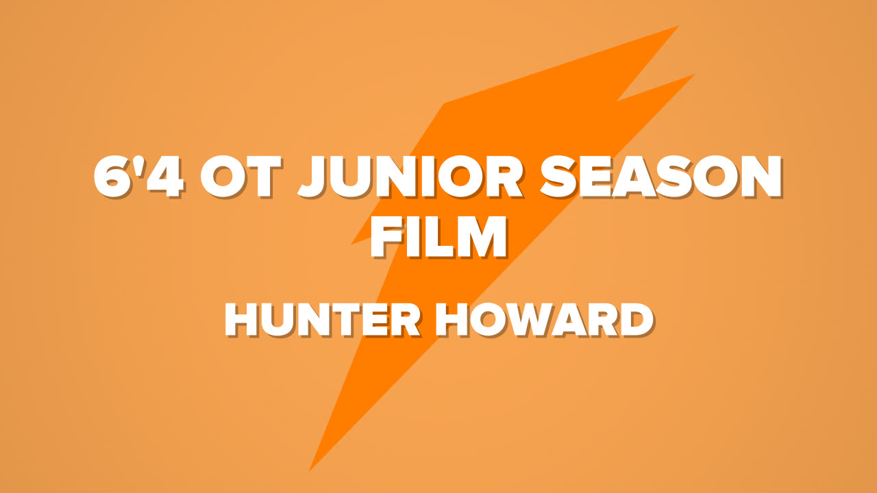 6'4 OT Junior Season Film - Hunter Howard highlights - Hudl