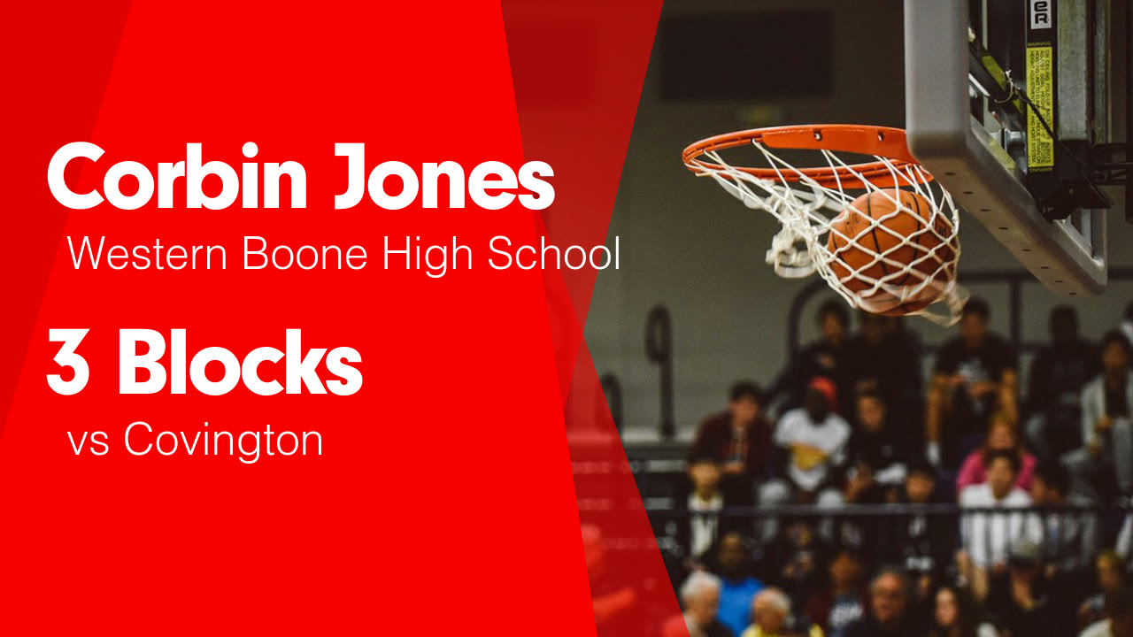 3 Blocks vs Covington - Corbin Jones highlights - Hudl