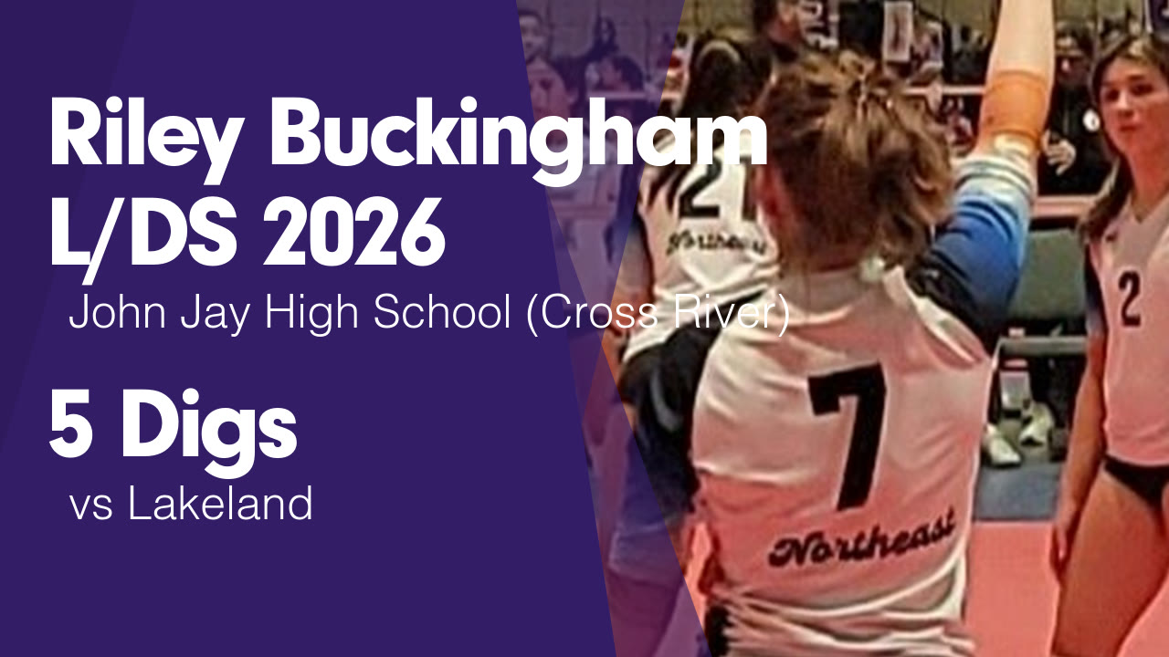 5 Digs vs Lakeland - Riley Buckingham L/DS 2026 highlights - Hudl