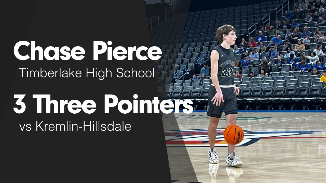 3 Three Pointers vs Kremlin-Hillsdale - Chase Pierce highlights - Hudl