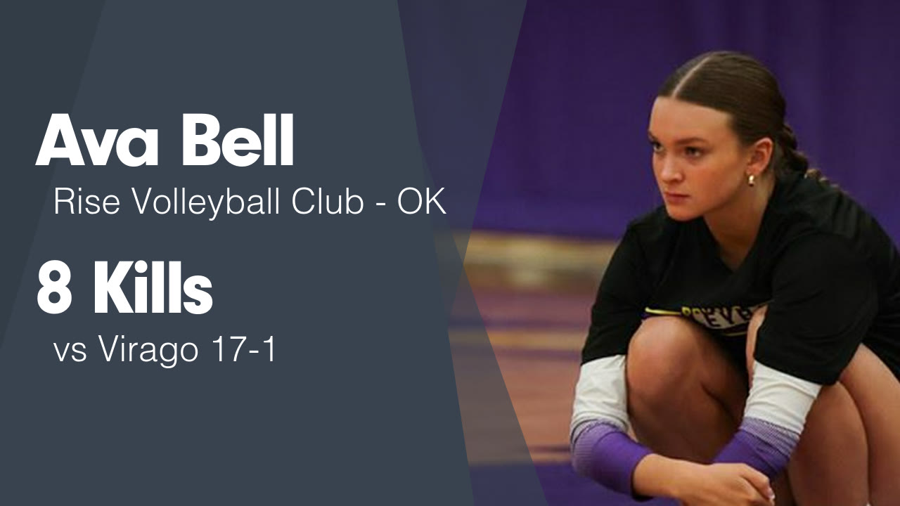 8 Kills vs Virago 17-1 - Ava Bell highlights - Hudl