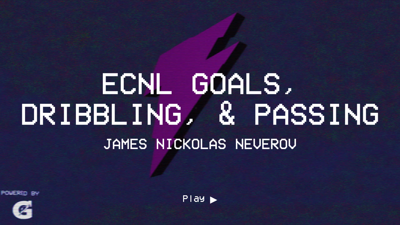 ECNL Goals, Dribbling, & Passing - James Nickolas Neverov highlights - Hudl