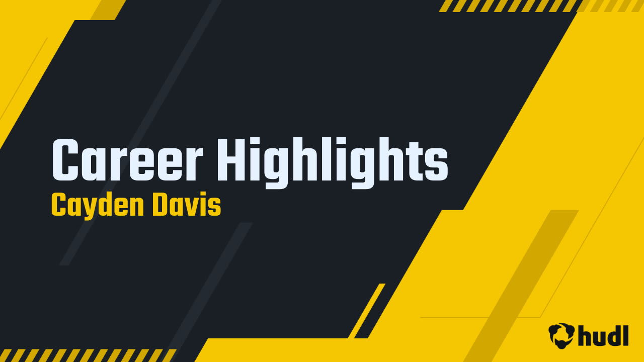 Highlight tape - Cayden Davis highlights - Hudl