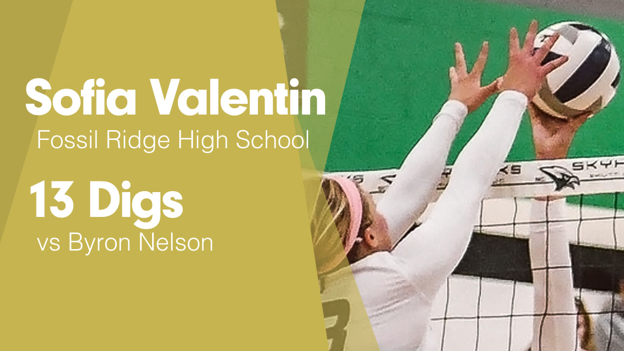 13 Digs vs Byron Nelson - Sofia Valentin highlights - Hudl