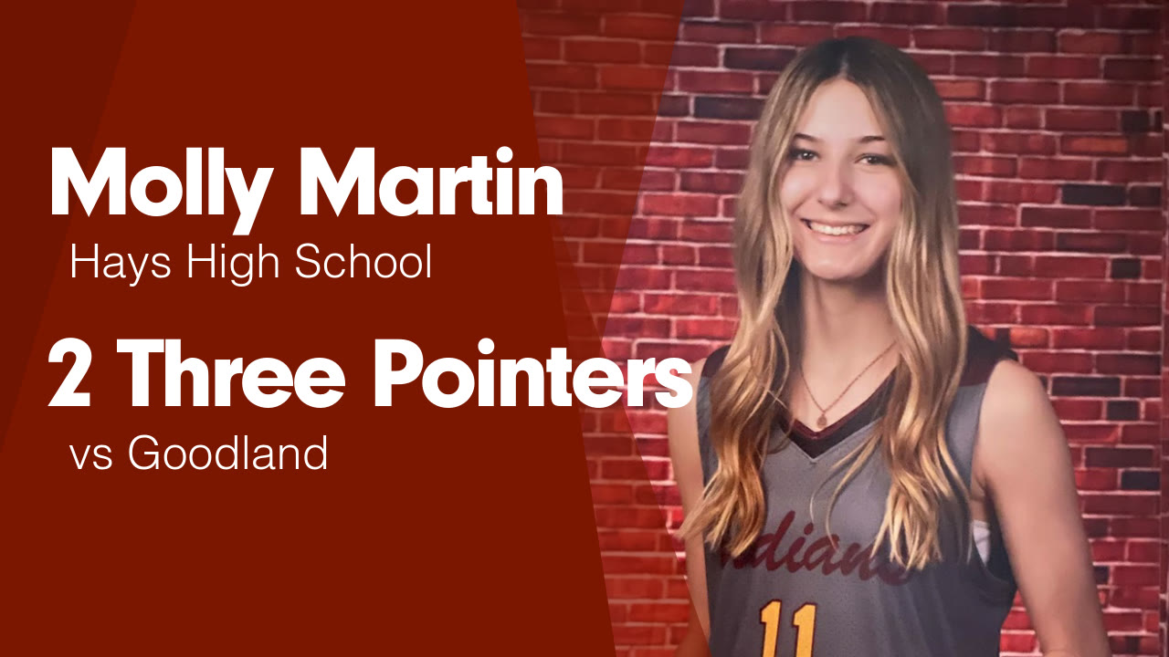 2 Three Pointers vs Goodland - Molly Martin highlights - Hudl