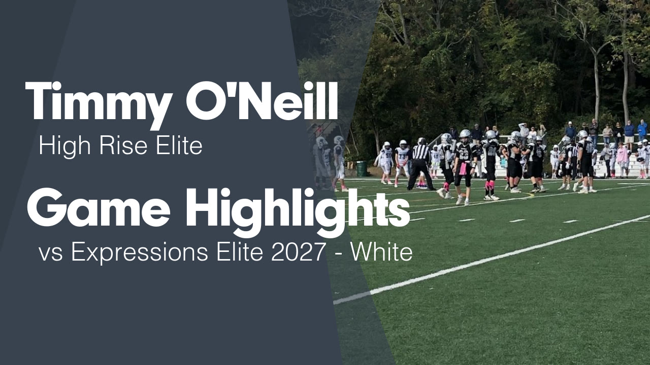 Game Highlights vs Expressions Elite 2027 - White - Timmy O'Neill ...