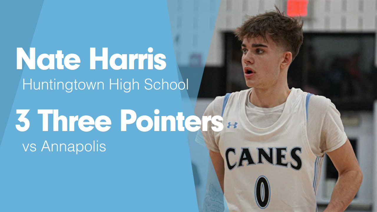 3 Three Pointers vs Annapolis - Nate Harris highlights - Hudl