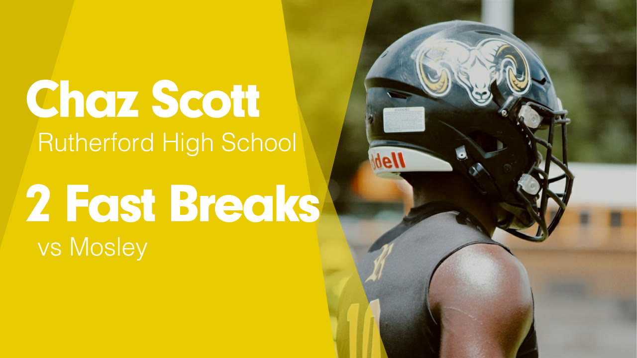 2 Fast Breaks vs Mosley - Chaz Scott highlights - Hudl