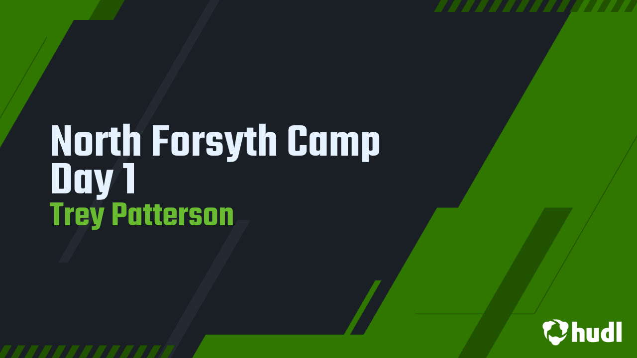 North Forsyth Camp Day 1 - Trey Patterson highlights - Hudl