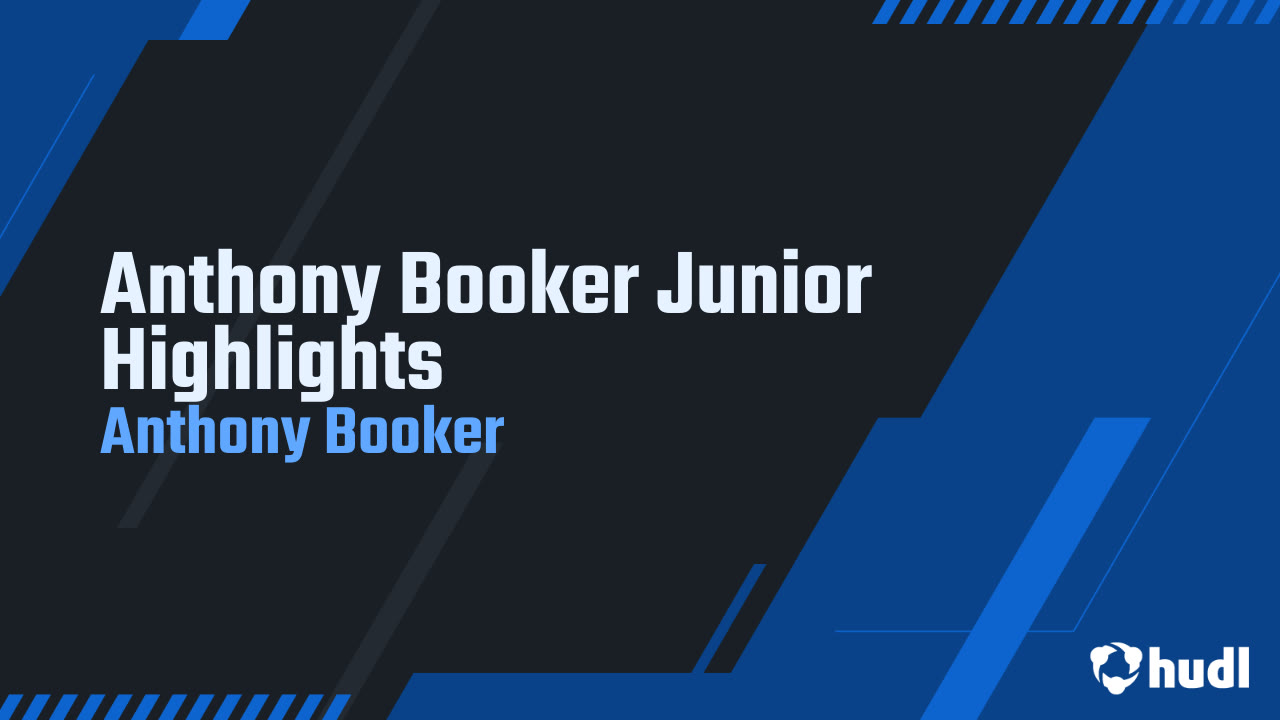 Anthony Booker Junior Highlights - Anthony Booker highlights - Hudl