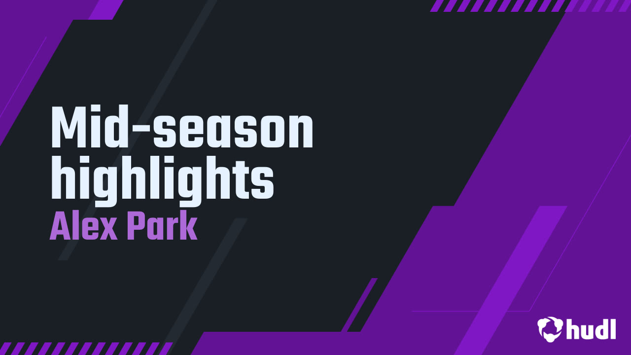 Full Junior Season Highlights - Alex Park highlights - Hudl