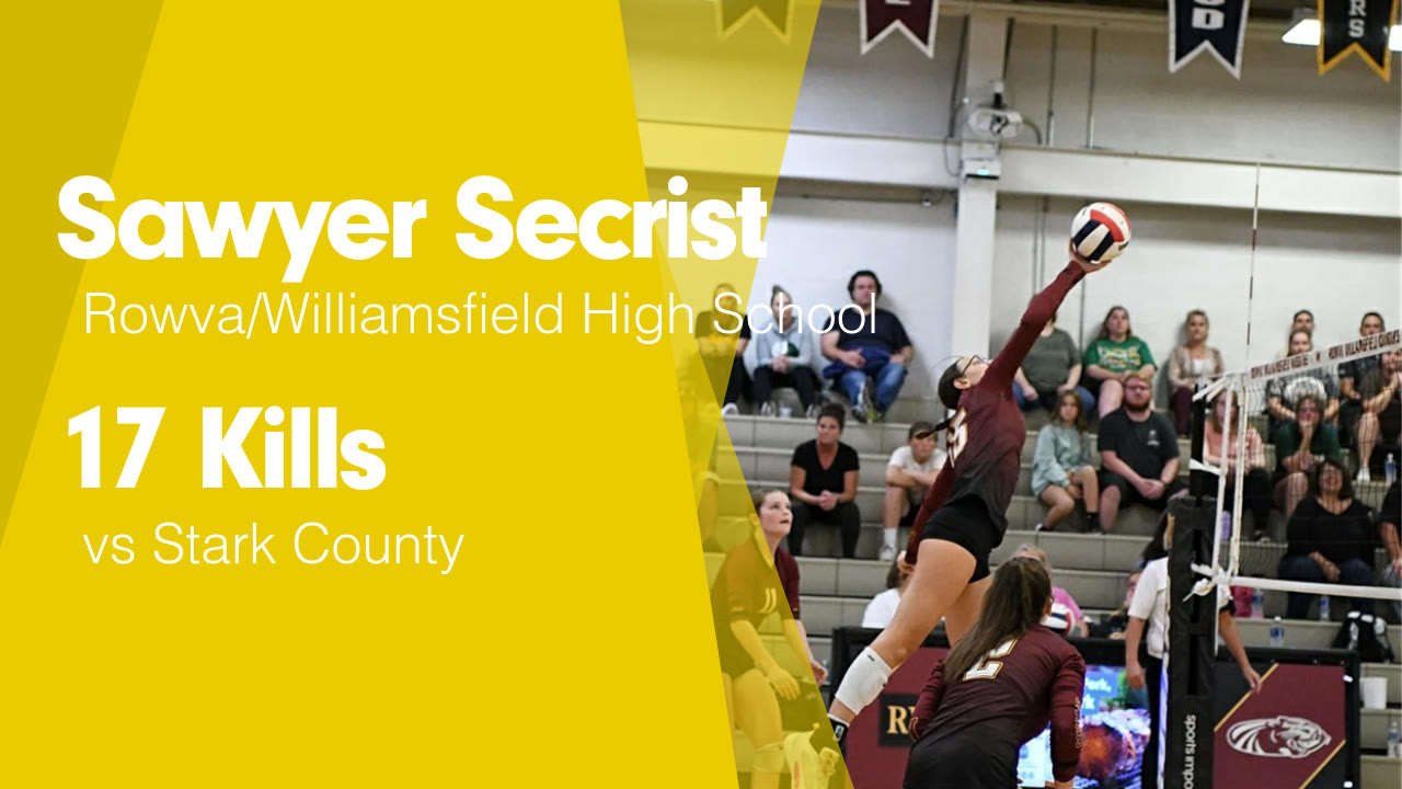 Watch "ROWVA Williamsfield vs. Stark County" - Sawyer Secrist's ...