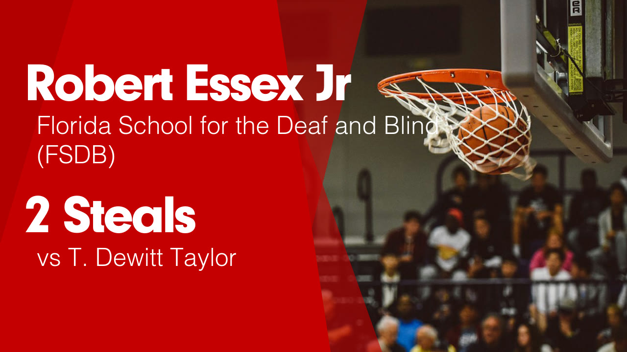 2 Steals vs T. Dewitt Taylor - Robert Essex Jr highlights - Hudl