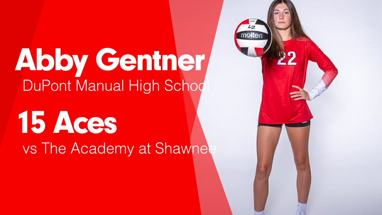 15 Aces vs The Academy at Shawnee - Abby Gentner highlights - Hudl