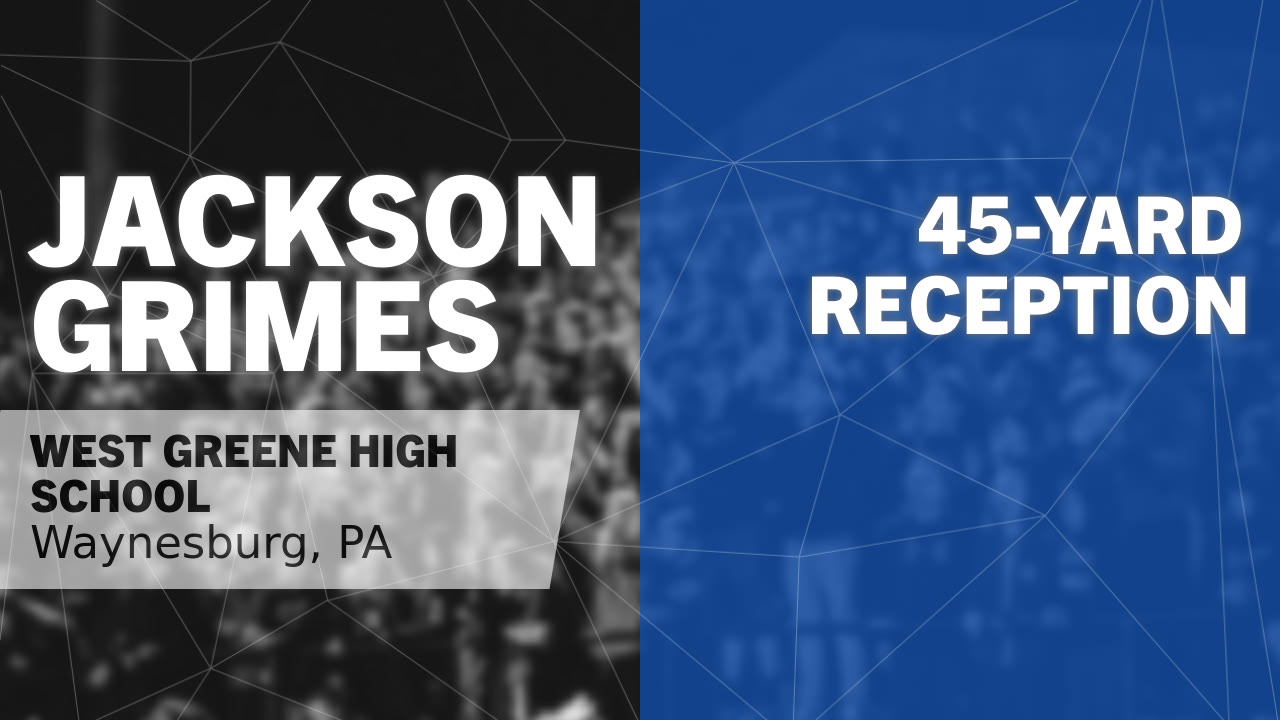 45-yard Reception vs Monessen - Jackson Grimes highlights - Hudl