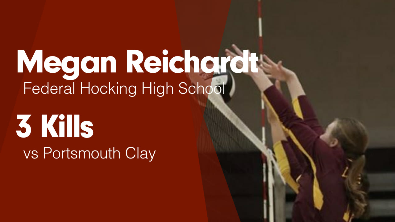 3 Kills vs Portsmouth Clay - Megan Reichardt highlights - Hudl