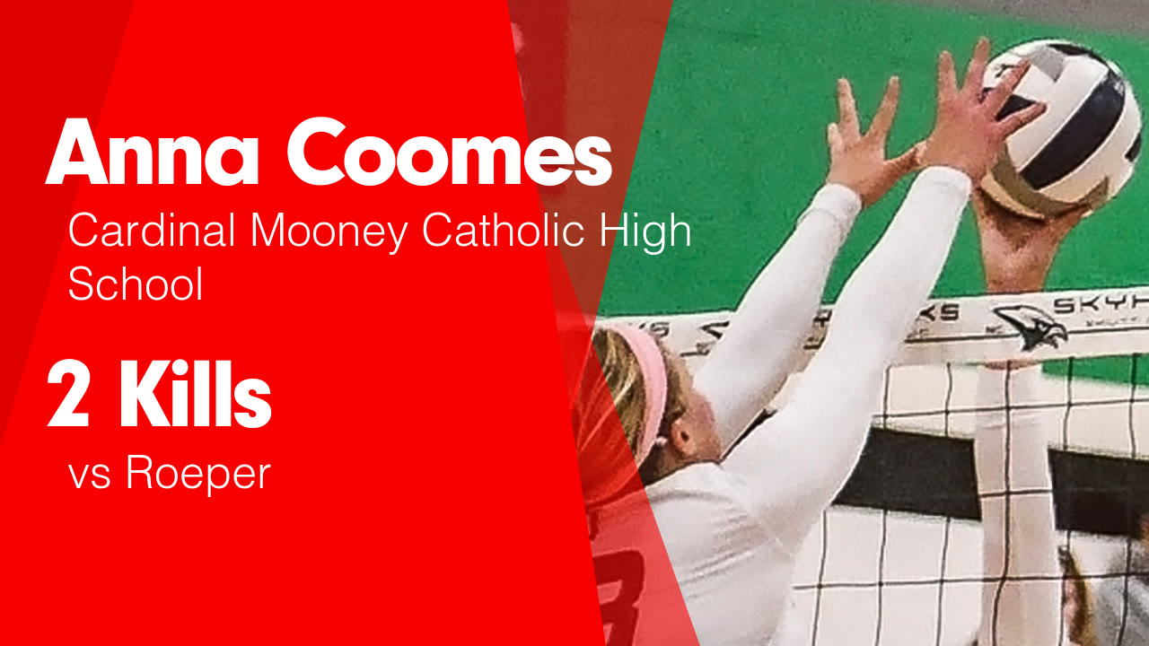 2 Kills vs Roeper - Anna Coomes highlights - Hudl