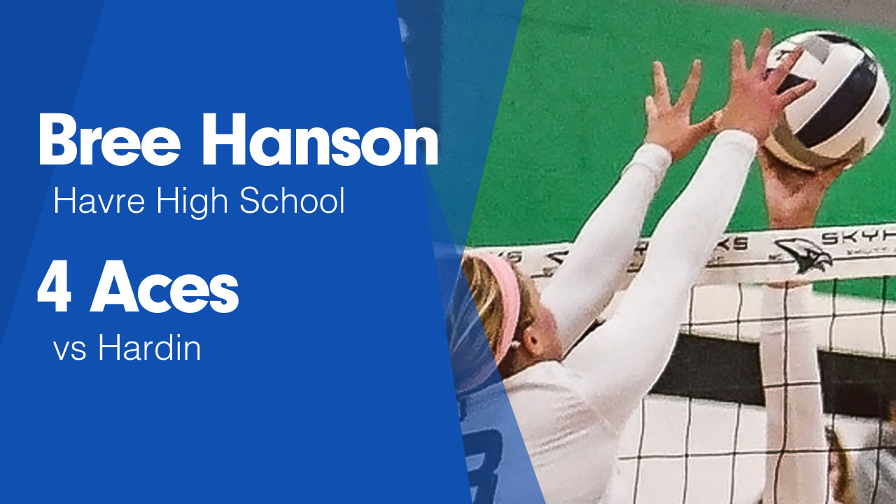 4 Aces vs Hardin - Bree Hanson highlights - Hudl