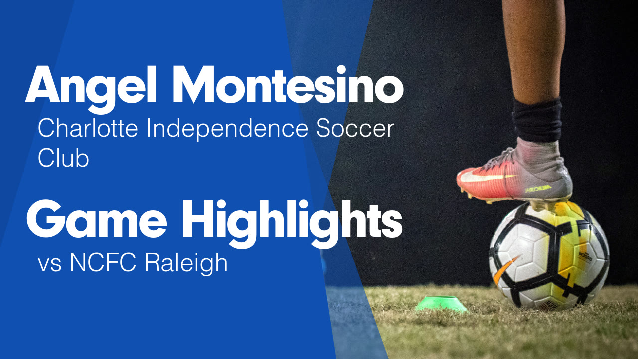 Game Highlights vs NCFC Raleigh - Angel Montesino highlights - Hudl