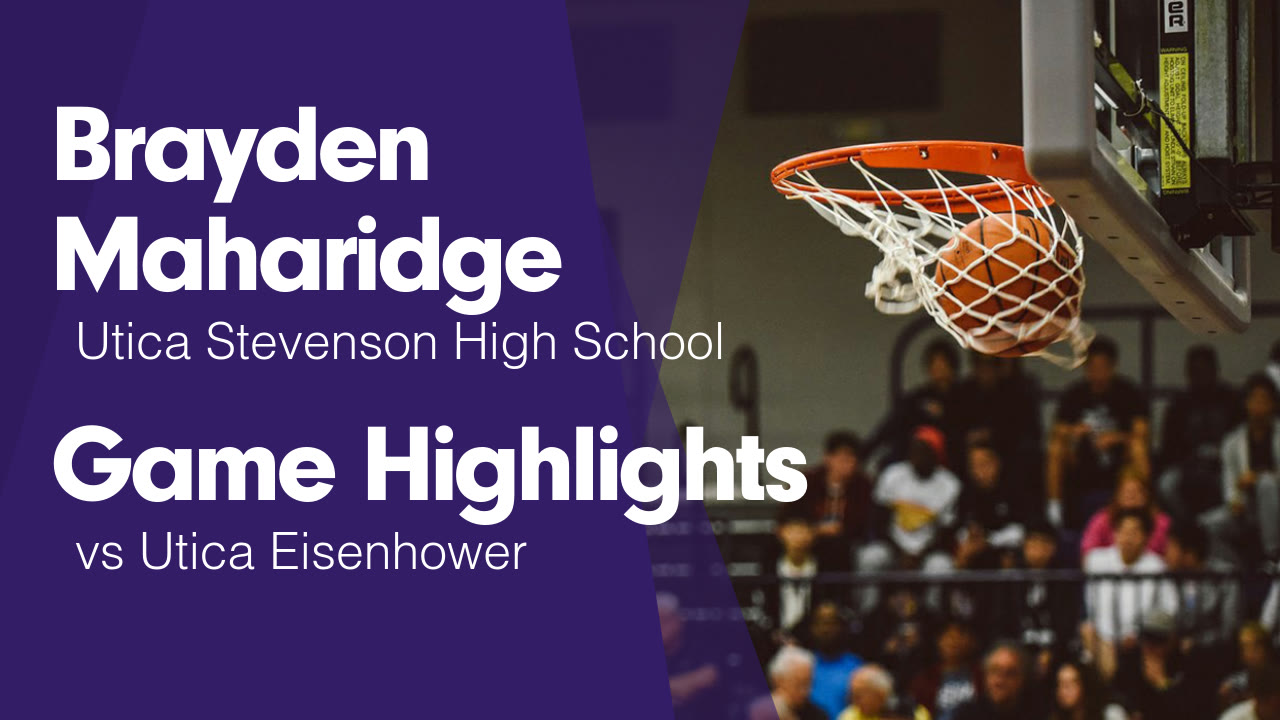 Game Highlights vs Utica Eisenhower - Brayden Maharidge highlights - Hudl