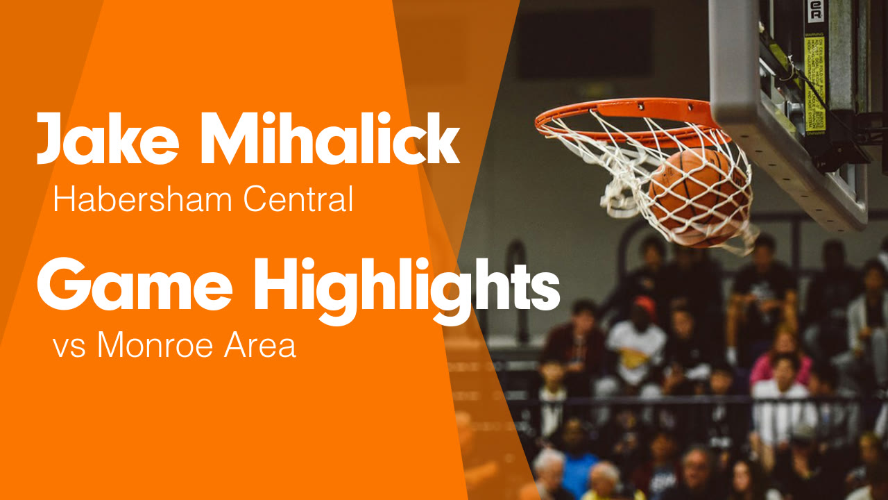 Game Highlights vs Monroe Area - Jake Mihalick highlights - Hudl