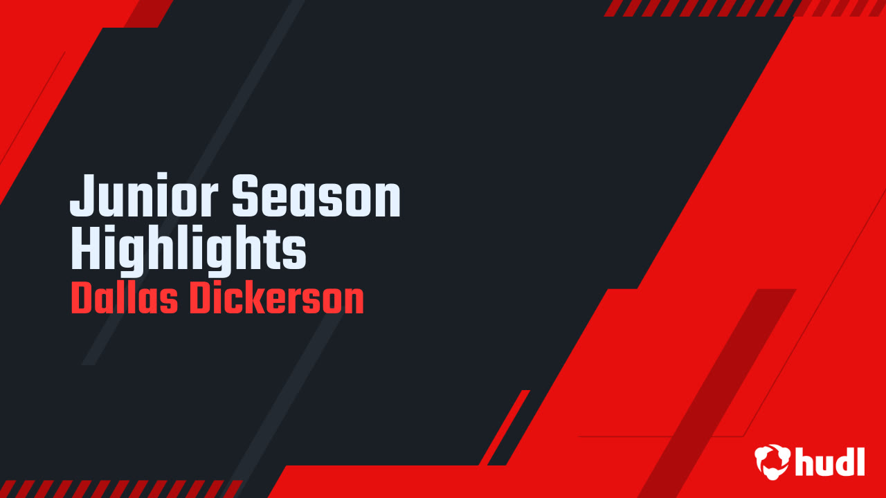 Junior Season Highlights - Dallas Dickerson highlights - Hudl