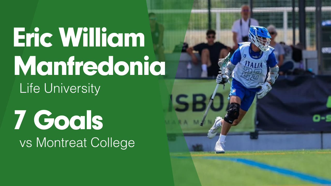 7 Goals vs Montreat College - Eric William Manfredonia highlights - Hudl