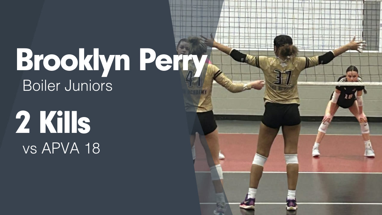 2 Kills vs APVA 18 - Brooklyn Perry highlights - Hudl